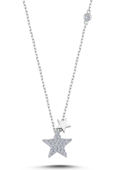 LEA's Pırlanta Pırlanta Taşlı Yıldız Kolye 23100211