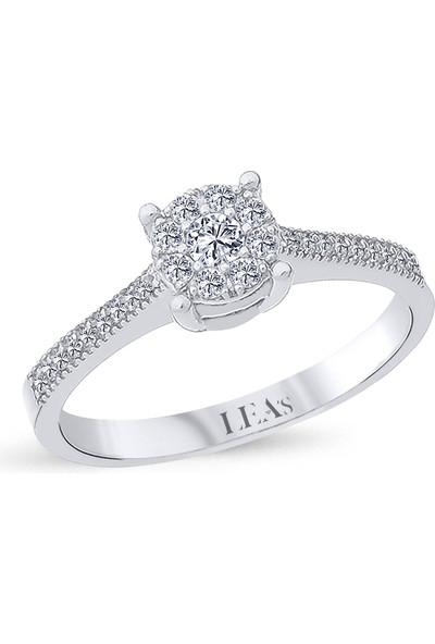 LEA's Pırlanta 1 Karat Tektaş Görünümlü Pırlanta Yüzük 13300102