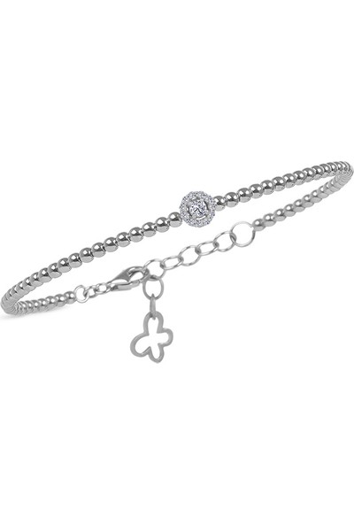 LEA's Pırlanta 0.14 Karat Pırlantalı Yuvarlak Bileklik 43100030