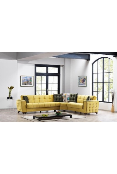 Ipek Mobilya Zen Köşe Takımı 3+2