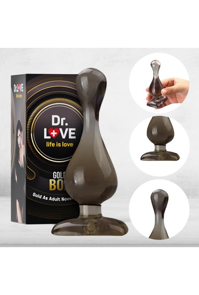 Drlove Silikon Anal Plug Tıkaç 10 cm Siyah Drlove Silikon Anal Plug Tıkaç 10 cm Siyah