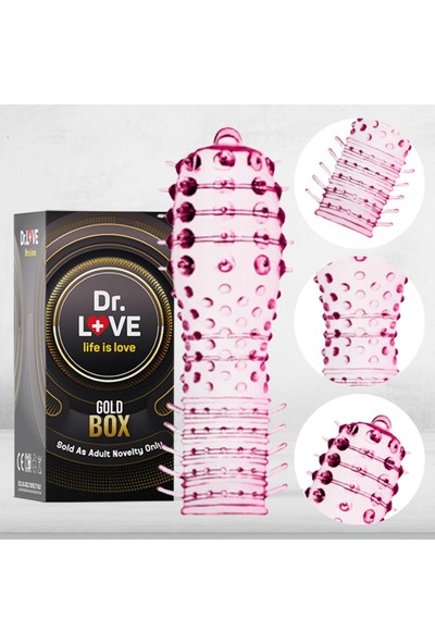Drlove Silikon Penis Kılıfı Klitoris Temaslı Drlove Silikon Penis Kılıfı Klitoris Temaslı