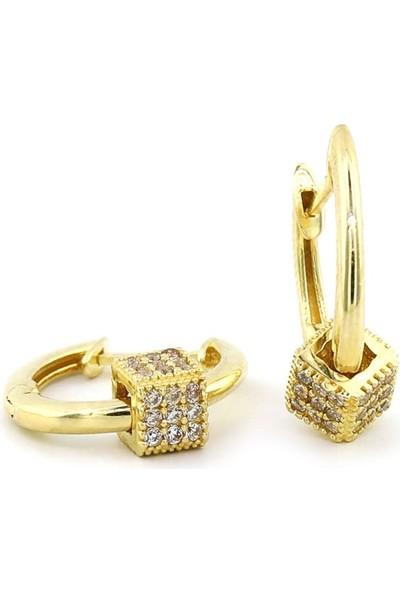 Altınkaynak 14 Ayar Halka Altın Küpe