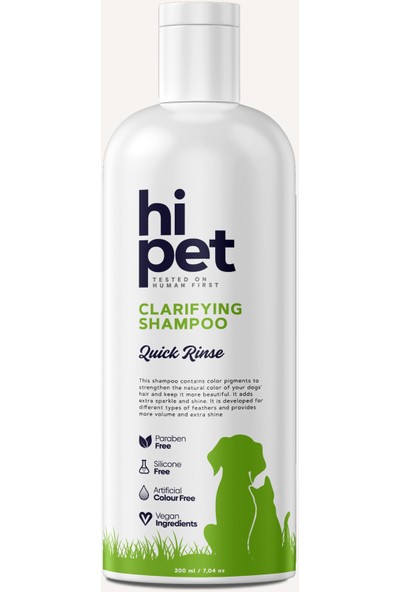 Hipet Arındırıcı Şampuan Hipet Arındırıcı Şampuan