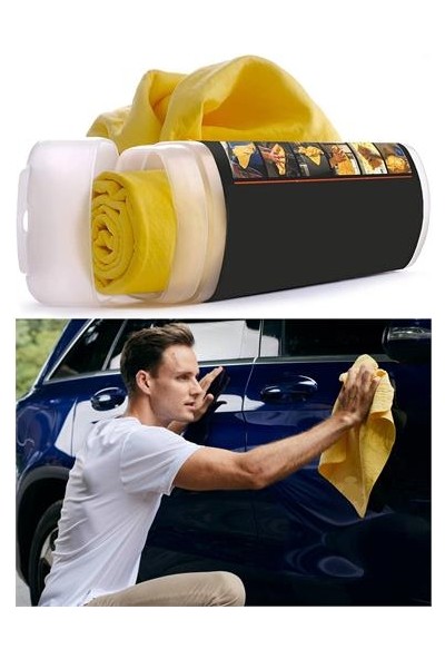 Modacar 6 Adet Mighty Araç Kurulama Parlaklık Cam Güderisi 428963 Modacar 6 Adet Mighty Araç Kurulama Parlaklık Cam Güderisi 428963