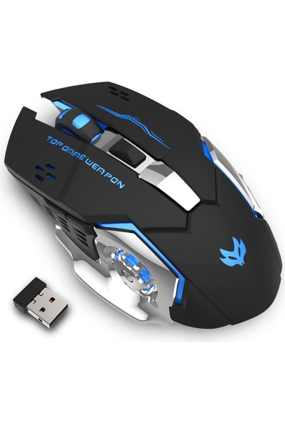 Sessiz ve Işık Yayan Kablolu Şarjlı Mekanik Fare (Yurt Dışından) Sessiz ve Işık Yayan Kablolu Şarjlı Mekanik Fare (Yurt Dışından)