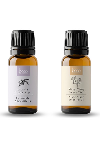 Boco Nature 2li Avantajlı Paket Saç Bakım Lavanta& Ylang-Ylang %100 Saf Uçucu Yağı Boco Nature 2li Avantajlı Paket Saç Bakım Lavanta& Ylang-Ylang %100 Saf Uçucu Yağı