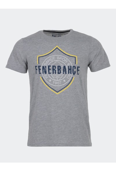 Fenerium Erkek Tribün Kalkan Logo T-Shirt