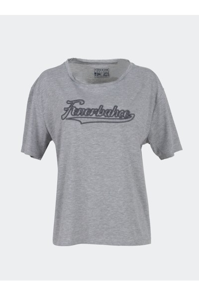 Fenerium Kadın Kolej Fb Nakışlı T-Shirt