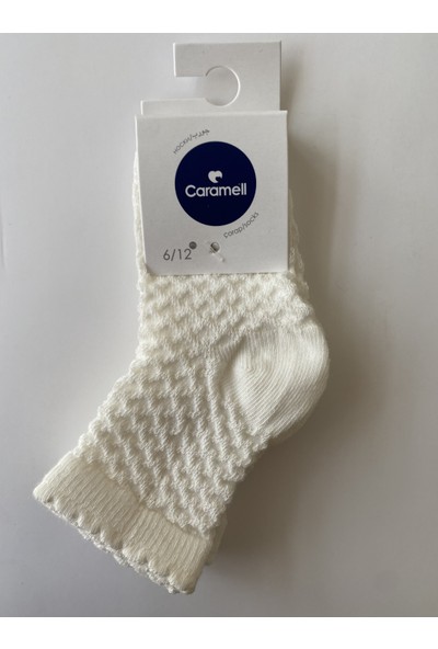Caramell Pamuklu 2'li Çorap