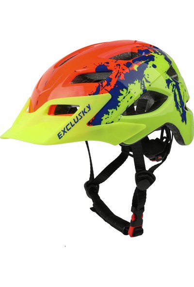 Exclusky Çocuk Bisiklet Sürme Kaskı KI01 (Yurt Dışından)