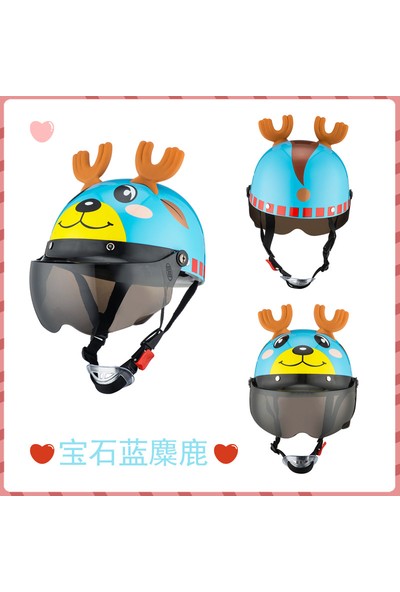 BYB820 Çizgi Film Çocuk Kaskı (Yurt Dışından)