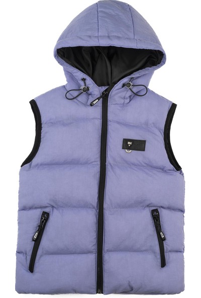 Pina Kids Kız Çocuk Şişme Yelek Kapüşonlu Su Geçirmez 5-14 Yaş