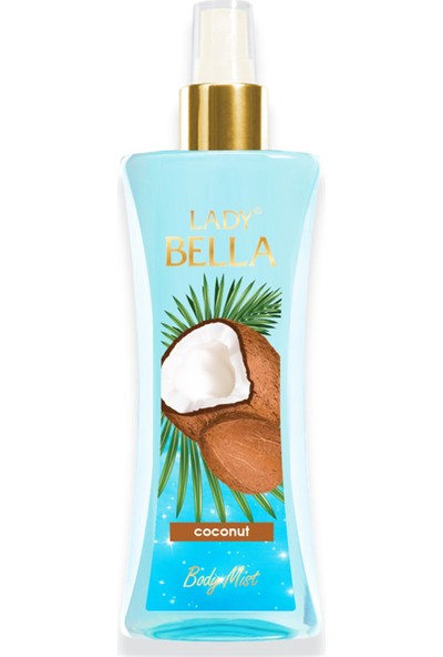 Lady Bella Vücut Spreyi 250 Ml-Coconut