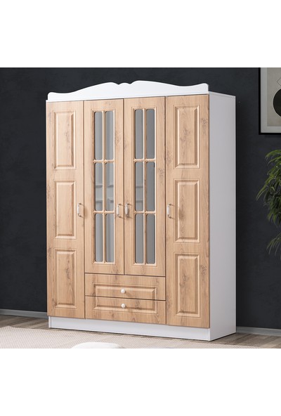 Setay Gardırop, Country West 4 Kapılı Dolap