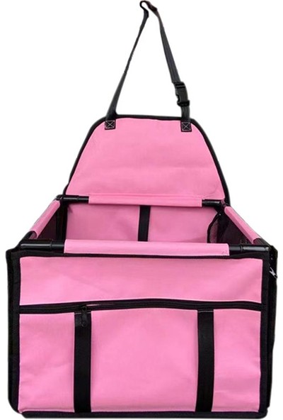 İllusory Pet Araba Güçlendirici Koltuk Köpek Araba Ön Koltuk Sepeti Pembe (Yurt Dışından)