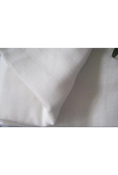 Makiteks %100 Organik Pamuk Büyük Boy 100X120 cm Beyaz Müslin Bebek Örtüsü Makiteks %100 Organik Pamuk Büyük Boy 100X120 cm Beyaz Müslin Bebek Örtüsü