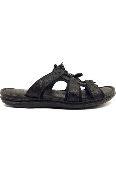 Ayakkabımood Dr.hoşnut Siyah %100 Deri Orto Pedi Erkek Terlik Ayakkabımood Dr.hoşnut Siyah %100 Deri Orto Pedi Erkek Terlik