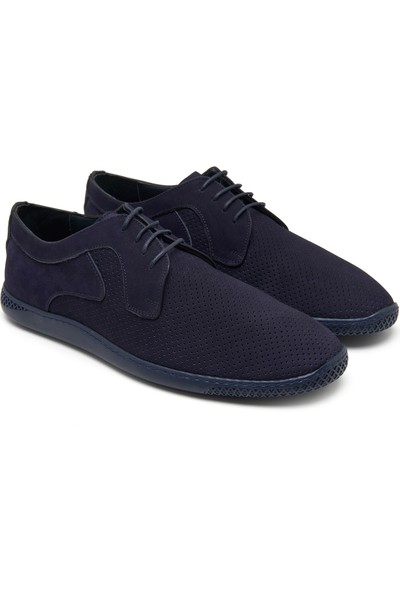 Desa Oberon Lacivert Erkek Nubuk Günlük Ayakkabı