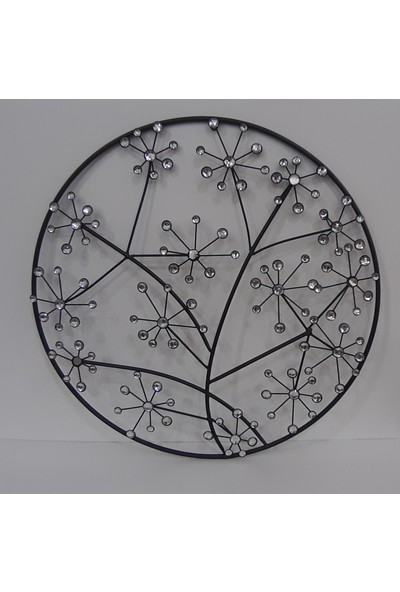 Simge Yuvarlak Taşlı Ferforje