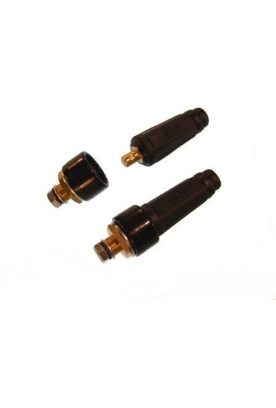 Kaynak 10 - 25 mm Makina Bağlantı Elemanı Dişi Erkek Jak Takım - 5 Adet