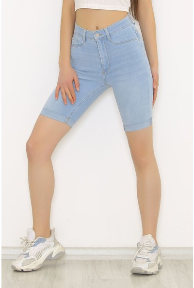 İsunstore Kot Şort Buzmavi - 2466.1590. İsunstore Kot Şort Buzmavi - 2466.1590.