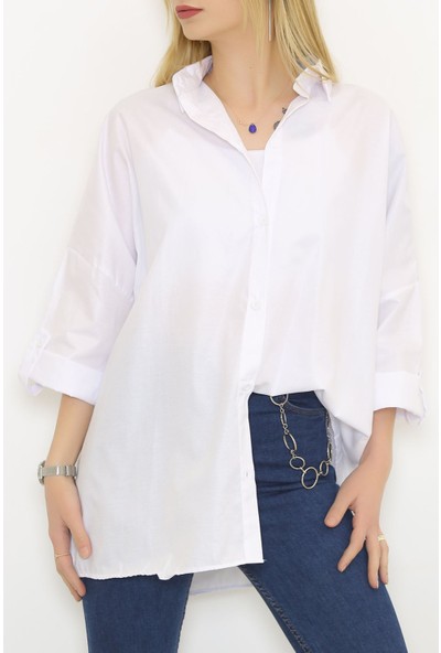 İsunstore Salaş Gömlek Beyaz - 9229.701.