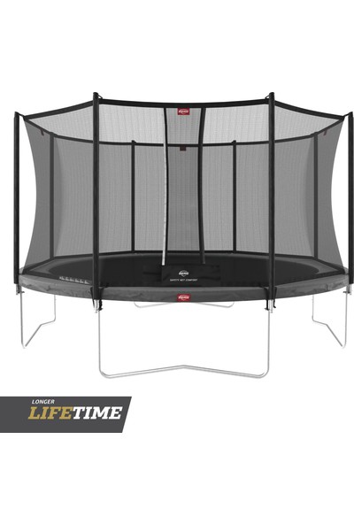 BERG Favorit Regular 430 Gri Trambolin ve Comfort Güvenlik Filesi BERG Favorit Regular 430 Gri Trambolin ve Comfort Güvenlik Filesi