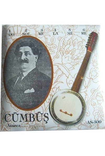 Cümbüş Avarez AS-300 Cümbüş Teli Takım Orjinal