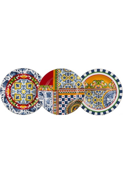 Lyeg 207 Harmony Bone 6lı Tatlı Tabağı Seti