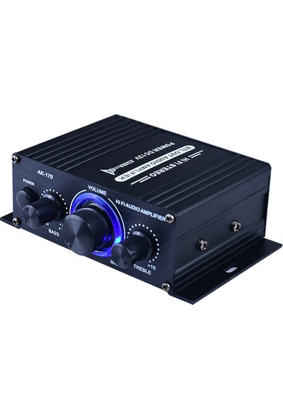 Mimo Tech AK170 Mini Ses Güç Amplifikatörü Taşınabilir Ses Amplifikatör Hoparlör Amp Araba ve Ev İçin (Yurt Dışından) Mimo Tech AK170 Mini Ses Güç Amplifikatörü Taşınabilir Ses Amplifikatör Hoparlör Amp Araba ve Ev İçin (Yurt Dışından)