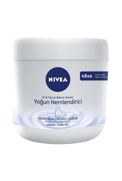 Nivea Yoğun Nemlendirici El & Vücut Bakım Kremi 400ML