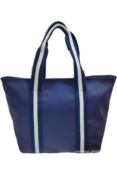 Bao Bayanlar Suya Dayanıklı Pvc Günlük Büyük Kapasiteli Alışveriş Seyahat Plaj Çantası (Yurt Dışından)