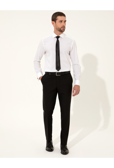 Pierre Cardin Siyah Slim Fit Pantolon 50253370-VR046