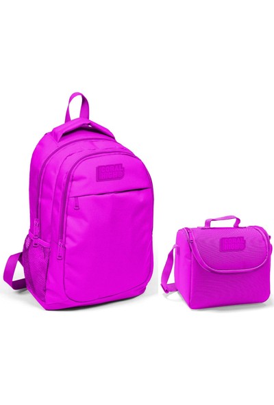 Coral High Kız Çocuk Pembe Okul Sırt Çantası ve Beslenme Çantası Coral High Kız Çocuk Pembe Okul Sırt Çantası ve Beslenme Çantası