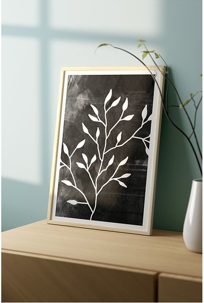 Özcanlar Çerçeve Çerçeveli Poster Ahşap Çerçeve Tekli Tablo Çerçeveler Dekorasyon Ev Dekoru ÖZC-443-AHŞAP