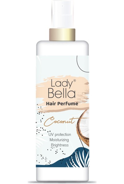 Lady Bella Kadın Saç Parfüm 100 Ml-Coconut Lady Bella Kadın Saç Parfüm 100 Ml-Coconut