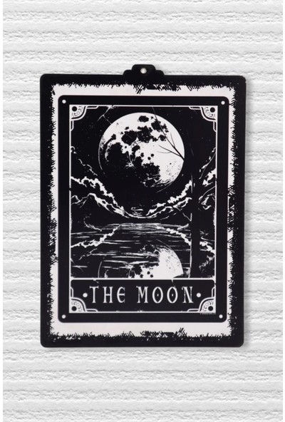 Altair The Moon Ahşap Duvar Süsü