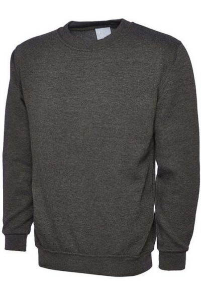 Pamuklu Uzun Kollu Sweat, Hemşire Sweat - gri