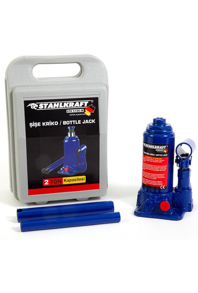 Stahlkraft STH5199-M 2 Ton Kapasiteli Şişe Kriko Çantalı