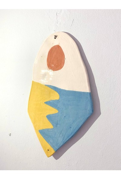 Line Design El Yapımı Seramik Duvar Süsü Sunset Line Design El Yapımı Seramik Duvar Süsü Sunset