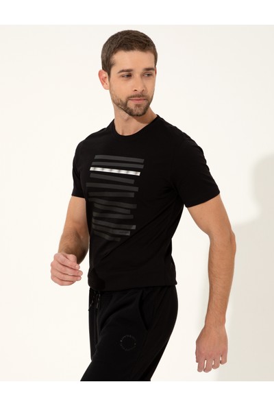 Pierre Cardin Siyah Slim Fit Tshirt 50249812-VR046