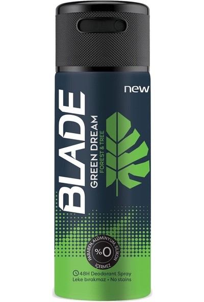 Blade Deodorant Green Dream 150 ml Blade Deodorant Green Dream 150 ml