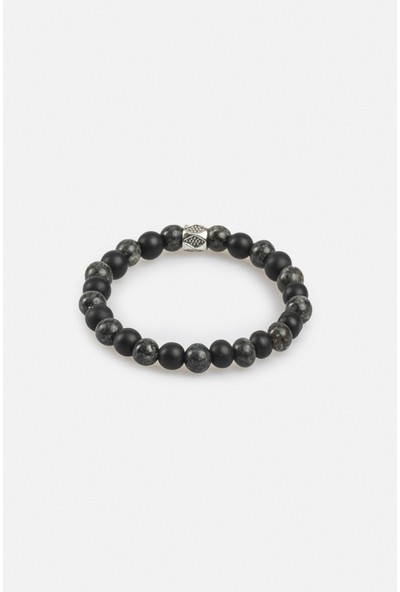 Avva Erkek Siyah 3'lü Taşlı Bileklik A21Y9640