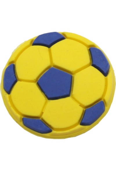 Sarı Lacivert Top Crocs Terlik Süsü Jibbitz JB86 Sarı Lacivert Top Crocs Terlik Süsü Jibbitz JB86