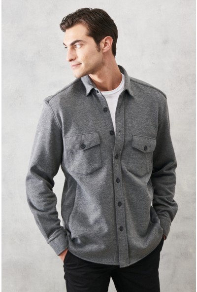 Oversize Fit Geniş Kesim %100 Pamuk Gömlek Ceket Oversize Fit Geniş Kesim %100 Pamuk Gömlek Ceket