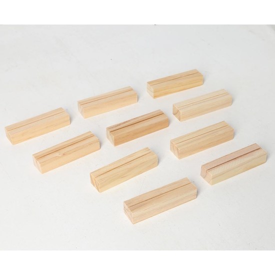 Bawei 10X Doğal Ahşap Fotoğraf Yeri Kart Adı Sahipleri Tablo Fiyatı