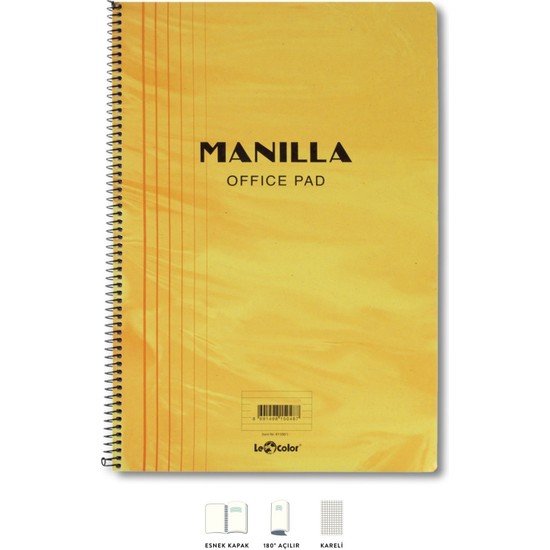 Manila Notebook 17x24 Kareli Sarı Fiyatı - Taksit Seçenekleri