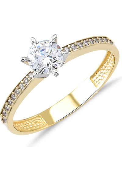 Hepimitu Tektaş Altın Yüzük YZA.108.04