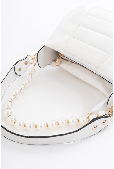 Nikadu Inchy Beyaz Çanta